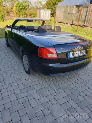 Черный Ауди Cabriolet 2004 в Алуксне, объемом двигателя 2.50 л и пробегом 333 тыс. км за 2400 €, фото 3 на AUTOMOTO.COM.LV