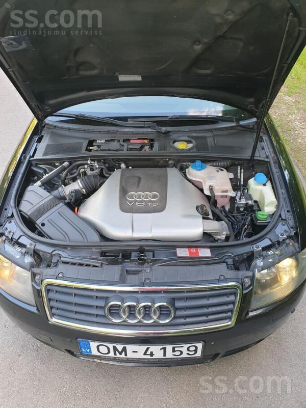 Black Audi Cabriolet 2004 in Aluksne, with an engine capacity of 2.50 L and mileage of 333 thousand km for 2400 €, photo 3 on AUTOMOTO.COM.LV