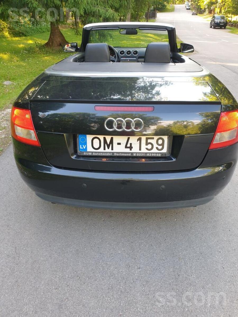 Черный Ауди Cabriolet 2004 в Алуксне, объемом двигателя 2.50 л и пробегом 333 тыс. км за 2400 €, фото 9 на AUTOMOTO.COM.LV