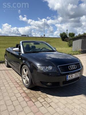 Черный Ауди Cabriolet 2004 в Огре, объемом двигателя 2.50 л и пробегом 253 тыс. км за 3200 €, фото 3 на AUTOMOTO.COM.LV