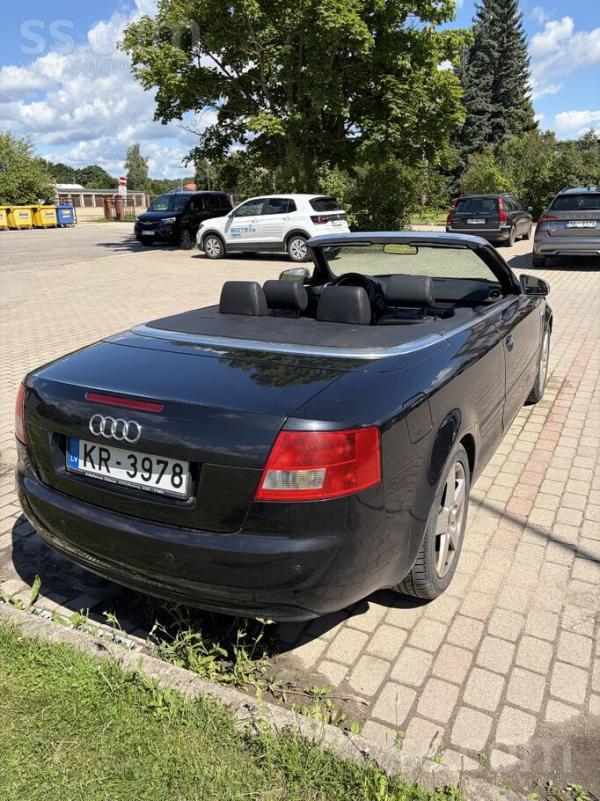 Черный Ауди Cabriolet 2004 в Огре, объемом двигателя 2.50 л и пробегом 253 тыс. км за 3200 €, фото 3 на AUTOMOTO.COM.LV