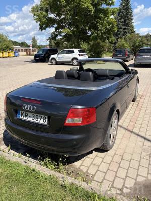 Черный Ауди Cabriolet 2004 в Огре, объемом двигателя 2.50 л и пробегом 253 тыс. км за 3200 €, фото 4 на AUTOMOTO.COM.LV