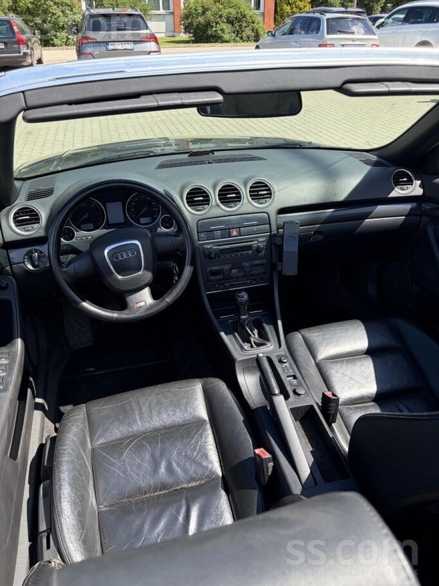 Черный Ауди Cabriolet 2004 в Огре, объемом двигателя 2.50 л и пробегом 253 тыс. км за 3200 €, фото 7 на AUTOMOTO.COM.LV
