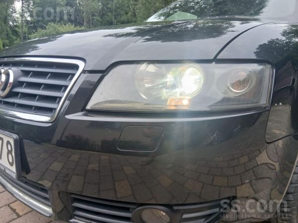 Black Audi Cabriolet 2004 in Ogre, with an engine capacity of 2.50 L and mileage of 253 thousand km for 3200 €, photo 5 on AUTOMOTO.COM.LV
