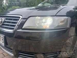 Black Audi Cabriolet 2004 in Ogre, with an engine capacity of 2.50 L and mileage of 253 thousand km for 3200 €, photo 6 on AUTOMOTO.COM.LV