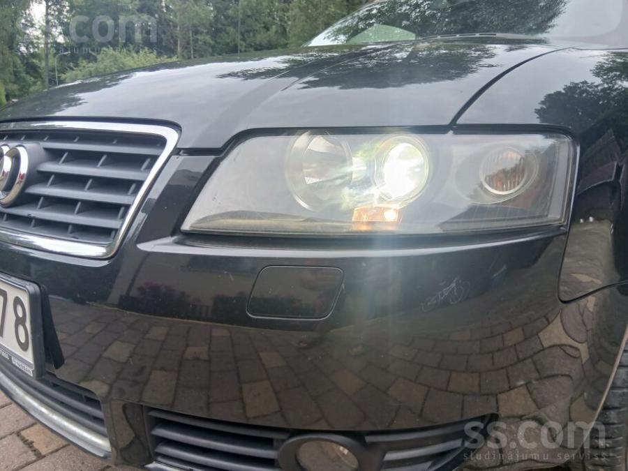 Black Audi Cabriolet 2004 in Ogre, with an engine capacity of 2.50 L and mileage of 253 thousand km for 3200 €, photo 6 on AUTOMOTO.COM.LV