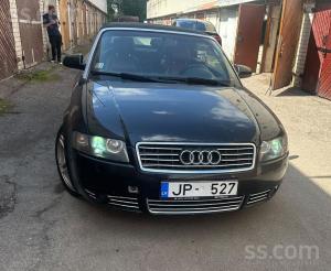 Черный Ауди Cabriolet 2004 в Рига, объемом двигателя 2.40 л и пробегом 322 тыс. км за 1200 €, фото  на AUTOMOTO.COM.LV