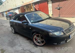 Melns Audi Cabriolet 2004 Rīga, ar dzinēja tilpumu 2.40 L un nobraukumu 322 tūkst. km par 1200 €, foto 6 vietnē AUTOMOTO.COM.LV
