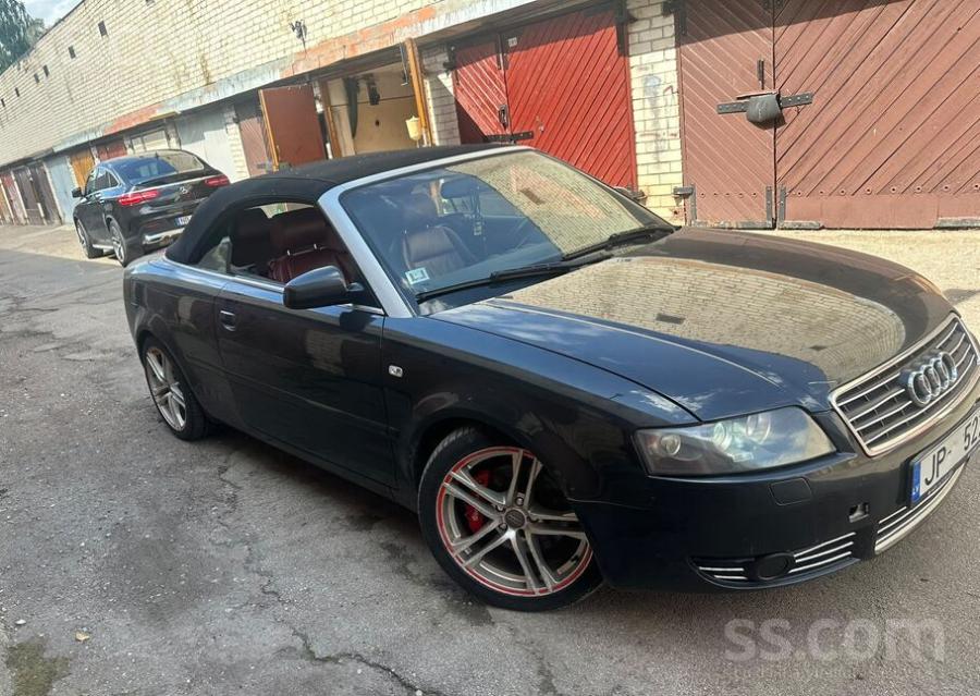 Melns Audi Cabriolet 2004 Rīga, ar dzinēja tilpumu 2.40 L un nobraukumu 322 tūkst. km par 1200 €, foto 6 vietnē AUTOMOTO.COM.LV