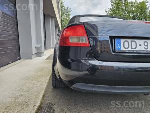 Black Audi Cabriolet 2005 in Jelgava, with an engine capacity of 2.50 L and mileage of 322 thousand km for 3495 €, photo 11 on AUTOMOTO.COM.LV