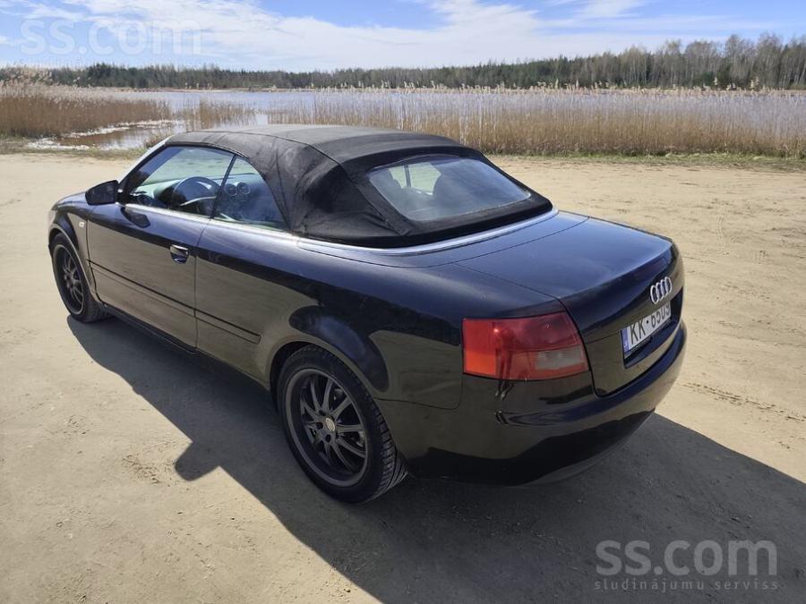 Черный Ауди Cabriolet 2005 в Рига, объемом двигателя 2.50 л и пробегом 342 тыс. км за 4000 €, фото 3 на AUTOMOTO.COM.LV