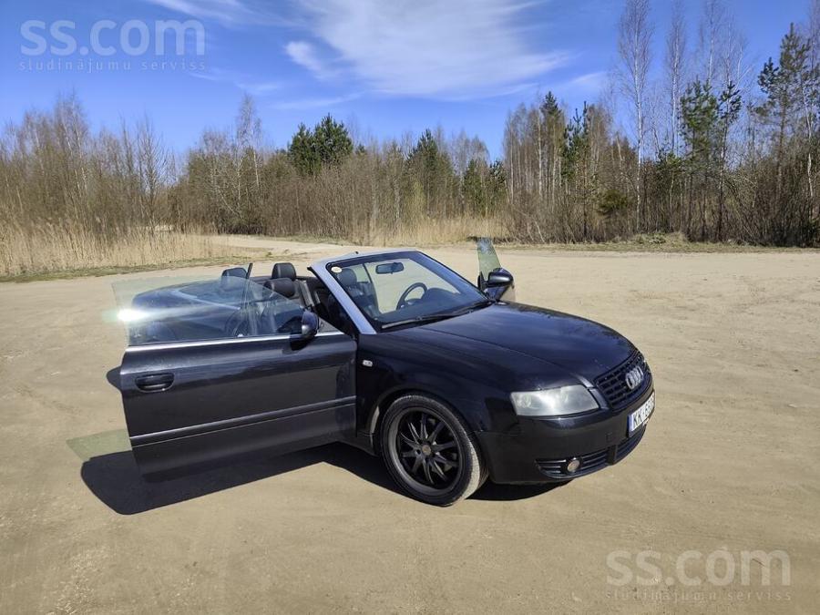 Черный Ауди Cabriolet 2005 в Рига, объемом двигателя 2.50 л и пробегом 342 тыс. км за 4000 €, фото 11 на AUTOMOTO.COM.LV