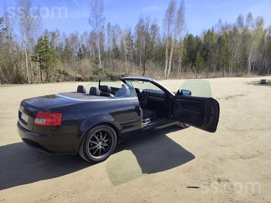 Черный Ауди Cabriolet 2005 в Рига, объемом двигателя 2.50 л и пробегом 342 тыс. км за 4000 €, фото 12 на AUTOMOTO.COM.LV