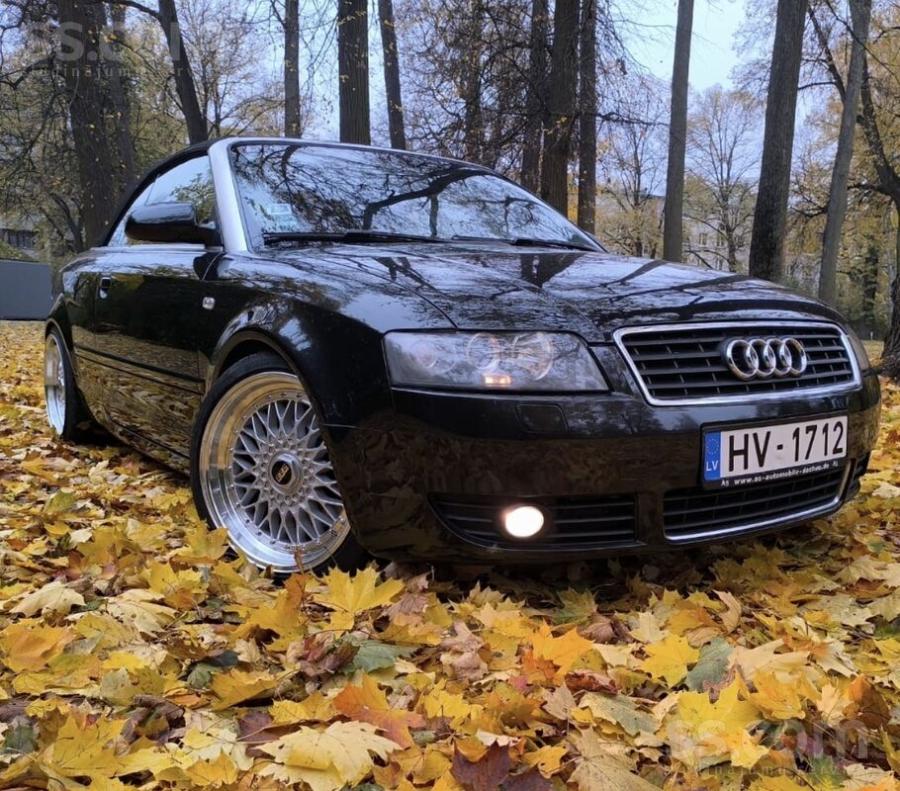 Черный Ауди Cabriolet 2005 в Рига, объемом двигателя 2.50 л и пробегом 202 тыс. км за 5200 €, фото 5 на AUTOMOTO.COM.LV
