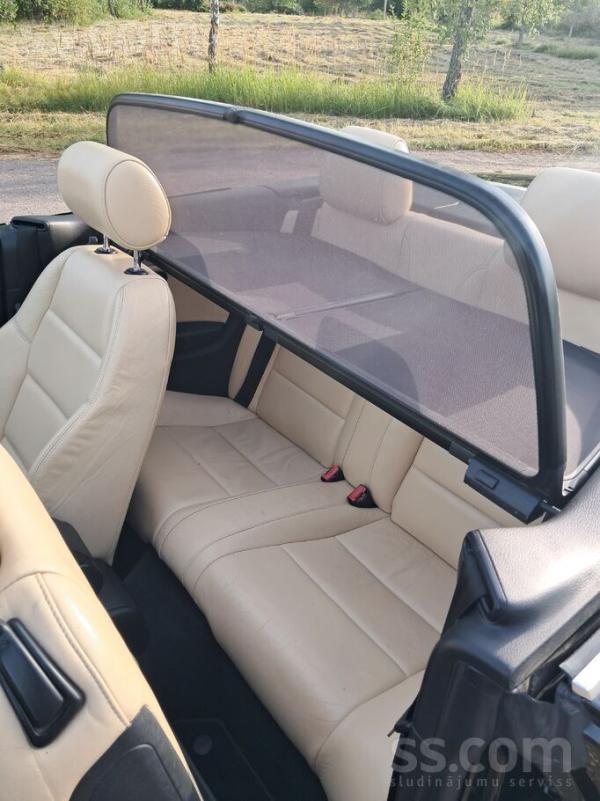 Black Audi Cabriolet 2006 in Preili, with an engine capacity of 3.20 L and mileage of 148 thousand km for 4900 €, photo 7 on AUTOMOTO.COM.LV