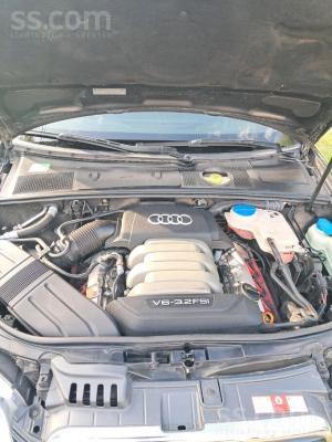 Black Audi Cabriolet 2006 in Preili, with an engine capacity of 3.20 L and mileage of 148 thousand km for 4900 €, photo 10 on AUTOMOTO.COM.LV