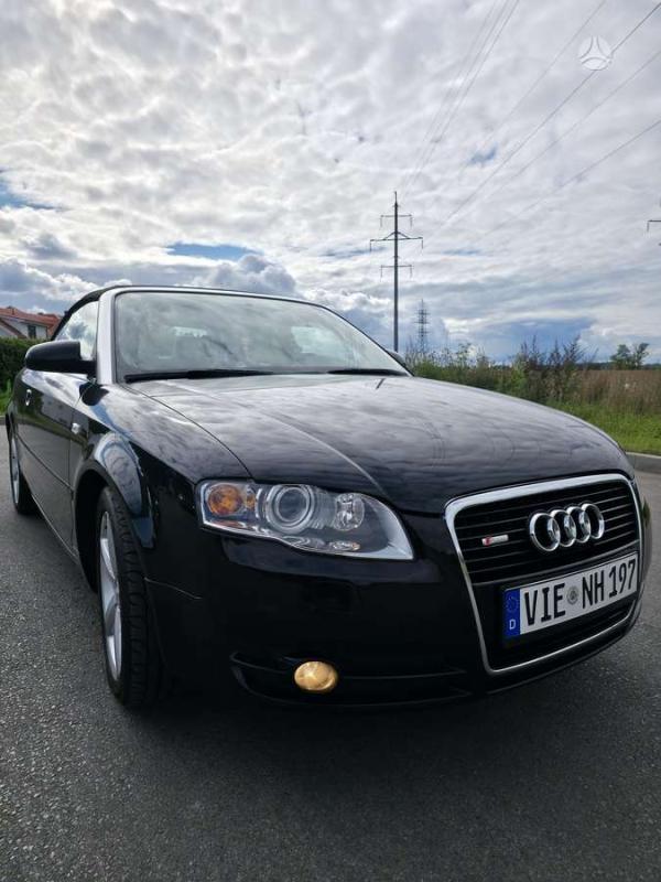 Черный Ауди Cabriolet 2008 в Клайпеда, объемом двигателя 0.00 л и пробегом 270 тыс. км за 5999 €, фото 1 на AUTOMOTO.COM.LV