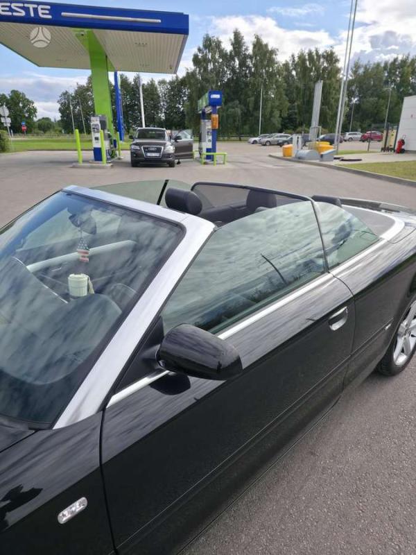 Черный Ауди Cabriolet 2008 в Клайпеда, объемом двигателя 0.00 л и пробегом 270 тыс. км за 5999 €, фото 5 на AUTOMOTO.COM.LV