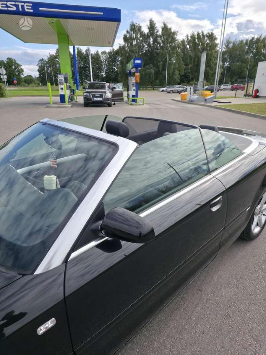 Melns Audi Cabriolet 2008 Klaipėda, ar dzinēja tilpumu 0.00 L un nobraukumu 270 tūkst. km par 5999 €, foto 5 vietnē AUTOMOTO.COM.LV