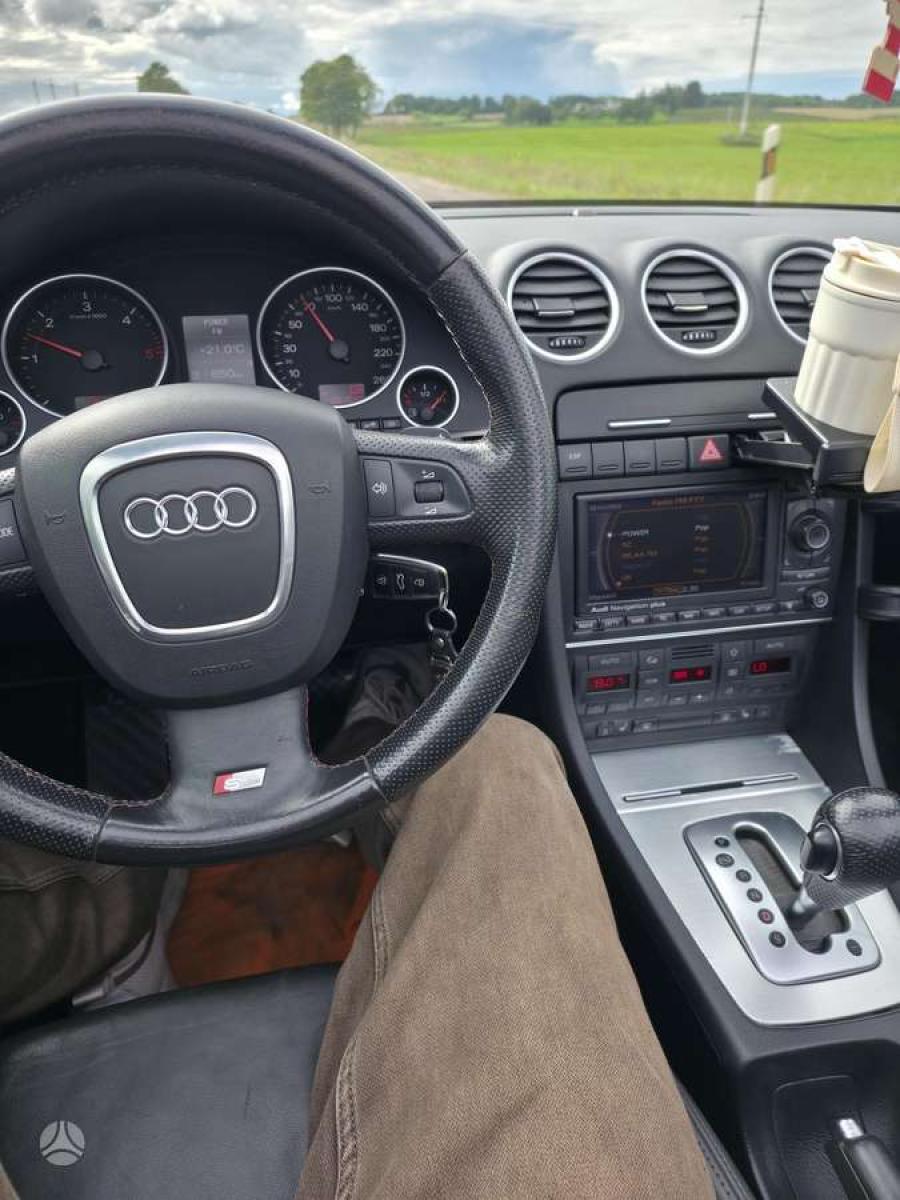 Melns Audi Cabriolet 2008 Klaipėda, ar dzinēja tilpumu 0.00 L un nobraukumu 270 tūkst. km par 5999 €, foto 10 vietnē AUTOMOTO.COM.LV
