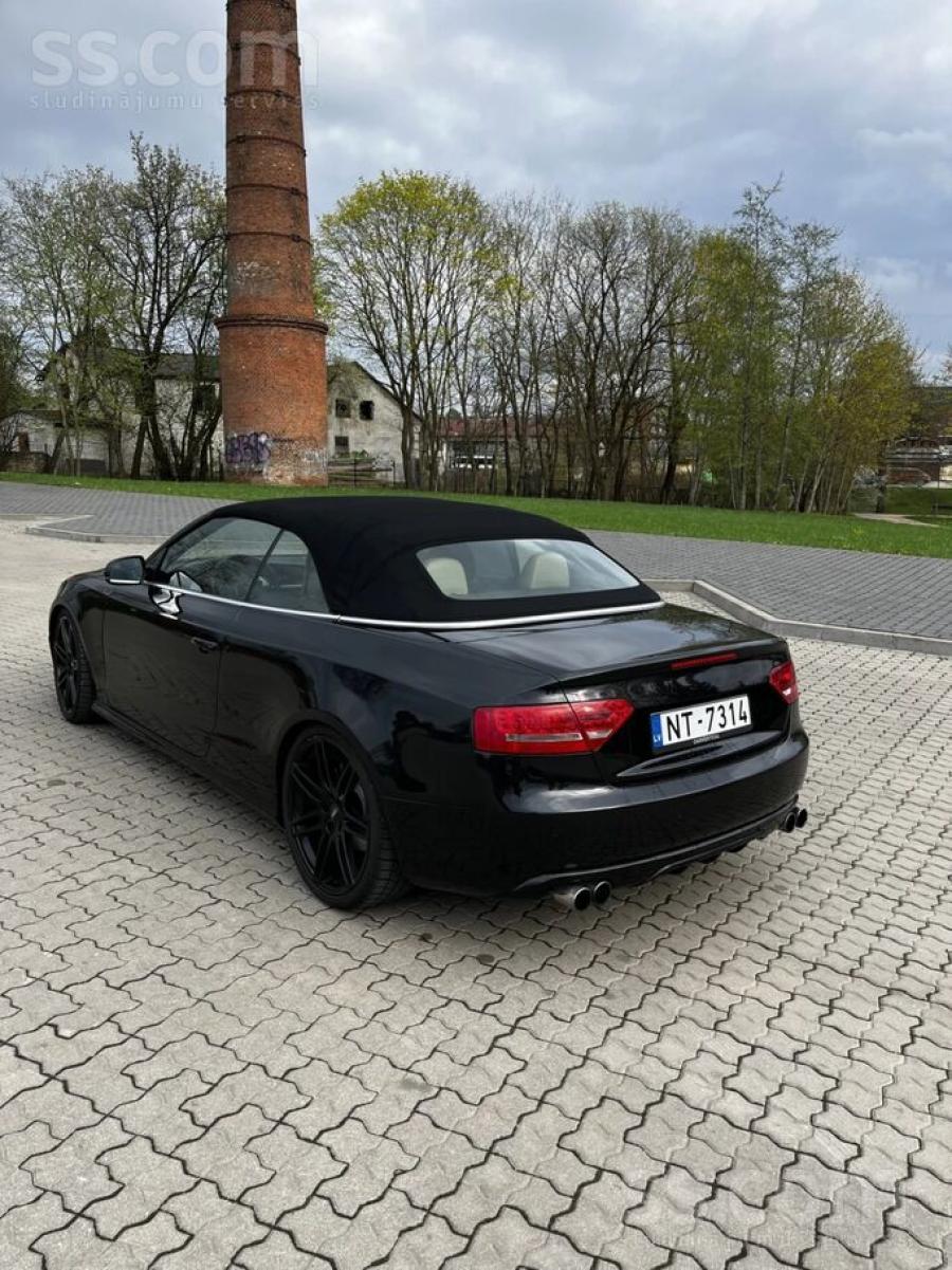 Черный Ауди Cabriolet 2009 в Салдус, объемом двигателя 3.00 л и пробегом 238 тыс. км за 11000 €, фото 4 на AUTOMOTO.COM.LV
