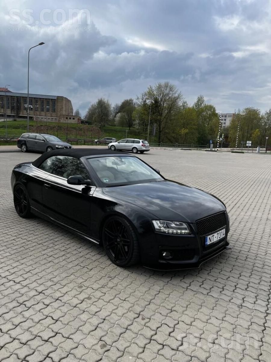 Черный Ауди Cabriolet 2009 в Салдус, объемом двигателя 3.00 л и пробегом 238 тыс. км за 11000 €, фото 7 на AUTOMOTO.COM.LV
