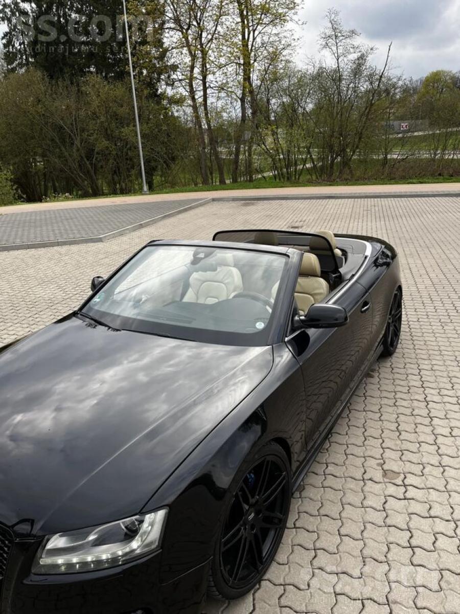 Черный Ауди Cabriolet 2009 в Салдус, объемом двигателя 3.00 л и пробегом 238 тыс. км за 11000 €, фото 12 на AUTOMOTO.COM.LV