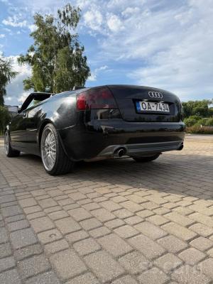 Black Audi Cabriolet 2003 in Rezekne, with an engine capacity of 2.50 L and mileage of 250 thousand km for 4250 €, photo 5 on AUTOMOTO.COM.LV