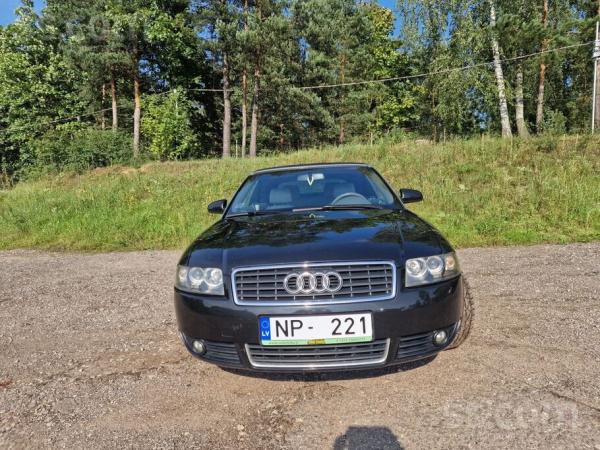 Черный Ауди Cabriolet 2004 в Рига, объемом двигателя 2.50 л и пробегом 280 тыс. км за 2500 €, фото 1 на AUTOMOTO.COM.LV