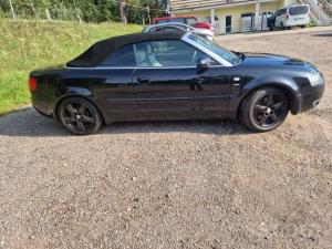 Black Audi Cabriolet 2004 in Riga, with an engine capacity of 2.50 L and mileage of 280 thousand km for 2500 €, photo 5 on AUTOMOTO.COM.LV