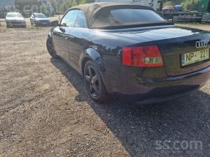 Black Audi Cabriolet 2004 in Riga, with an engine capacity of 2.50 L and mileage of 280 thousand km for 2500 €, photo 6 on AUTOMOTO.COM.LV