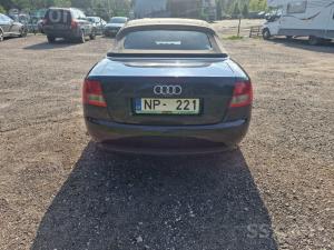 Black Audi Cabriolet 2004 in Riga, with an engine capacity of 2.50 L and mileage of 280 thousand km for 2500 €, photo 7 on AUTOMOTO.COM.LV
