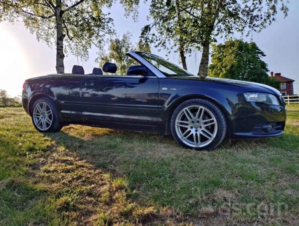 Melns Audi Cabriolet 2008 Bauska, ar dzinēja tilpumu 2.00 L un nobraukumu 300 tūkst. km par 3200 €, foto 1 vietnē AUTOMOTO.COM.LV
