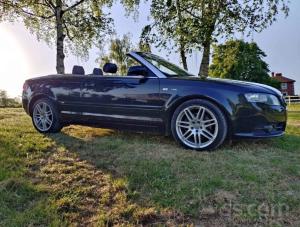 Черный Ауди Cabriolet 2008 в Бауска, объемом двигателя 2.00 л и пробегом 300 тыс. км за 3200 €, фото  на AUTOMOTO.COM.LV