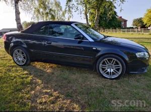 Black Audi Cabriolet 2008 in Bauska, with an engine capacity of 2.00 L and mileage of 300 thousand km for 3200 €, photo 3 on AUTOMOTO.COM.LV
