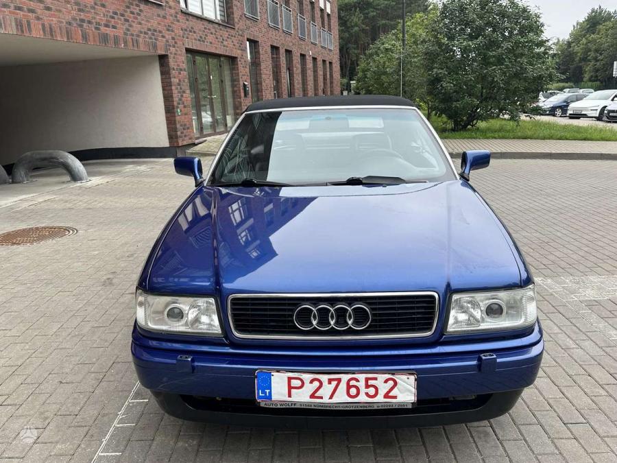 Zils Audi Cabriolet 1994 Viļņa, ar dzinēja tilpumu 2.77 L un nobraukumu 153 tūkst. km par 5800 €, foto 3 vietnē AUTOMOTO.COM.LV