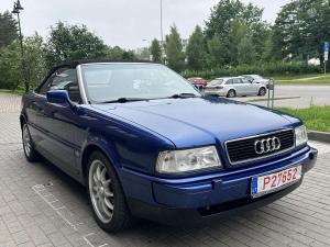 Zils Audi Cabriolet 1994 Viļņa, ar dzinēja tilpumu 2.77 L un nobraukumu 153 tūkst. km par 5800 €, foto 5 vietnē AUTOMOTO.COM.LV