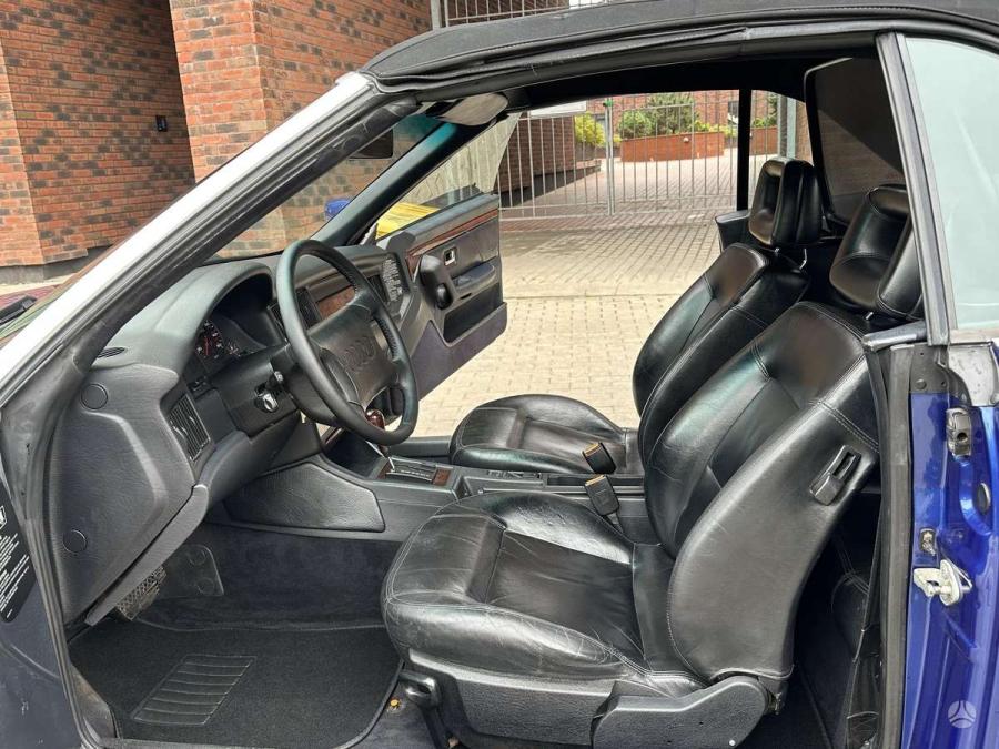 Zils Audi Cabriolet 1994 Viļņa, ar dzinēja tilpumu 2.77 L un nobraukumu 153 tūkst. km par 5800 €, foto 20 vietnē AUTOMOTO.COM.LV
