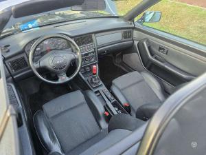 Blue Audi Cabriolet 1995 in Vilnius, with an engine capacity of 2.60 L and mileage of 260 thousand km for 4750 €, photo 6 on AUTOMOTO.COM.LV