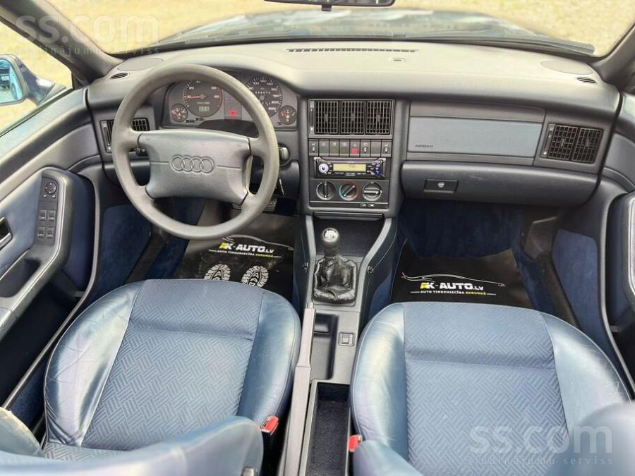 Zils Audi Cabriolet 1996 Kuldīga, ar dzinēja tilpumu 1.90 L un nobraukumu 260 tūkst. km par 6590 €, foto 16 vietnē AUTOMOTO.COM.LV