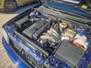 Blue Audi Cabriolet 1999 in Riga, with an engine capacity of 1.80 L and mileage of 261 thousand km for 9900 €, photo 23 on AUTOMOTO.COM.LV