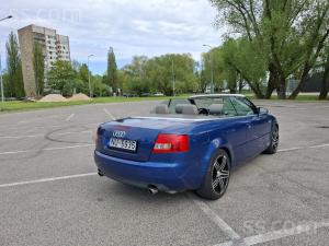 Zils Audi Cabriolet 2002 Rīga, ar dzinēja tilpumu 2.40 L un nobraukumu 323 tūkst. km par 4200 €, foto 5 vietnē AUTOMOTO.COM.LV