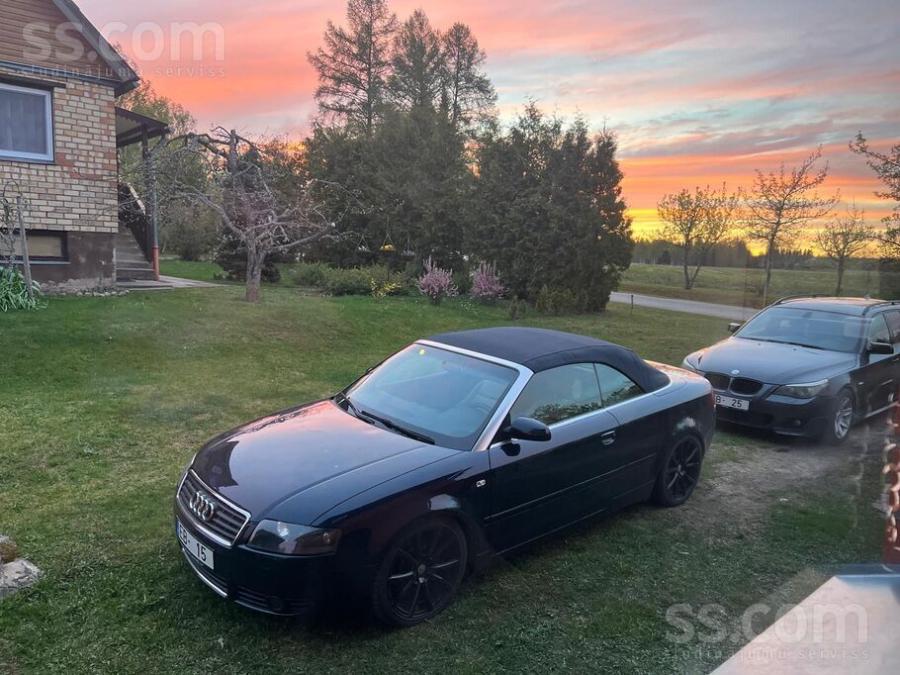 Синий Ауди Cabriolet 2004 в Алуксне, объемом двигателя 2.50 л и пробегом 260 тыс. км за 2850 €, фото 3 на AUTOMOTO.COM.LV
