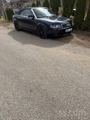 Синий Ауди Cabriolet 2004 в Алуксне, объемом двигателя 2.50 л и пробегом 260 тыс. км за 2850 €, фото 5 на AUTOMOTO.COM.LV