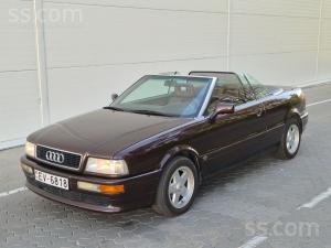 Brūns Audi Cabriolet 1992 Rīga, ar dzinēja tilpumu 2.30 L un nobraukumu 171 tūkst. km par 4950 €, foto  vietnē AUTOMOTO.COM.LV