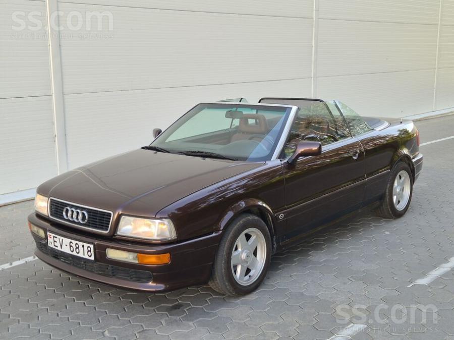 Brūns Audi Cabriolet 1992 Rīga, ar dzinēja tilpumu 2.30 L un nobraukumu 171 tūkst. km par 4950 €, foto 1 vietnē AUTOMOTO.COM.LV