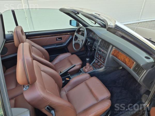 Brūns Audi Cabriolet 1992 Rīga, ar dzinēja tilpumu 2.30 L un nobraukumu 171 tūkst. km par 4950 €, foto 6 vietnē AUTOMOTO.COM.LV