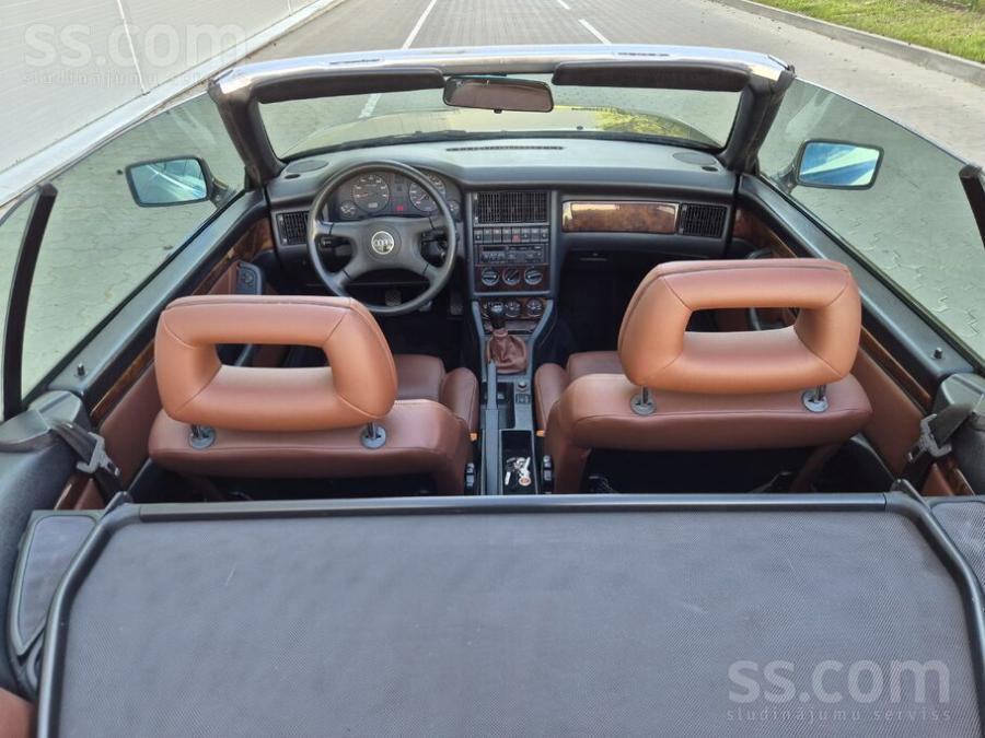 Коричневый Ауди Cabriolet 1992 в Рига, объемом двигателя 2.30 л и пробегом 171 тыс. км за 4250 €, фото 9 на AUTOMOTO.COM.LV