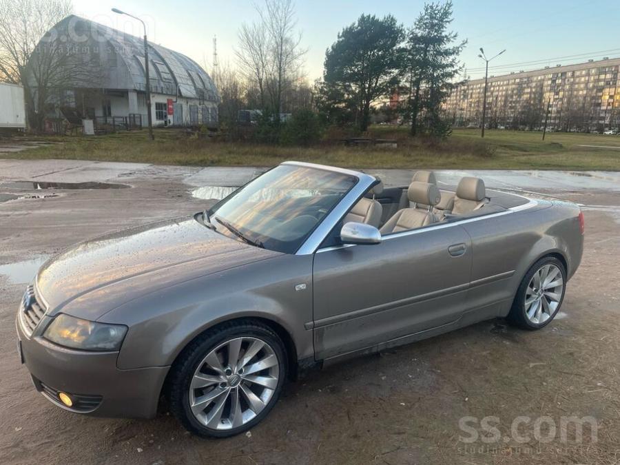 Коричневый Ауди Cabriolet 2004 в Рига, объемом двигателя 2.50 л и пробегом 289 тыс. км за 900 €, фото 3 на AUTOMOTO.COM.LV