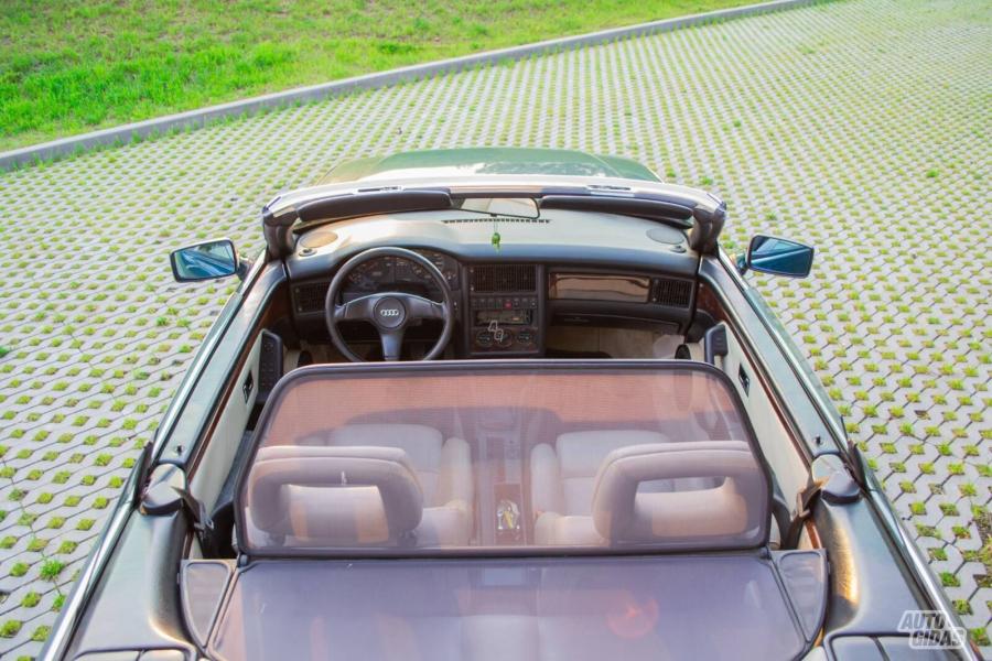 Audi Cabriolet 1992 in Kaunas, with an engine capacity of 2.30 L and mileage of 245 thousand km for 6650 €, photo 8 on AUTOMOTO.COM.LV